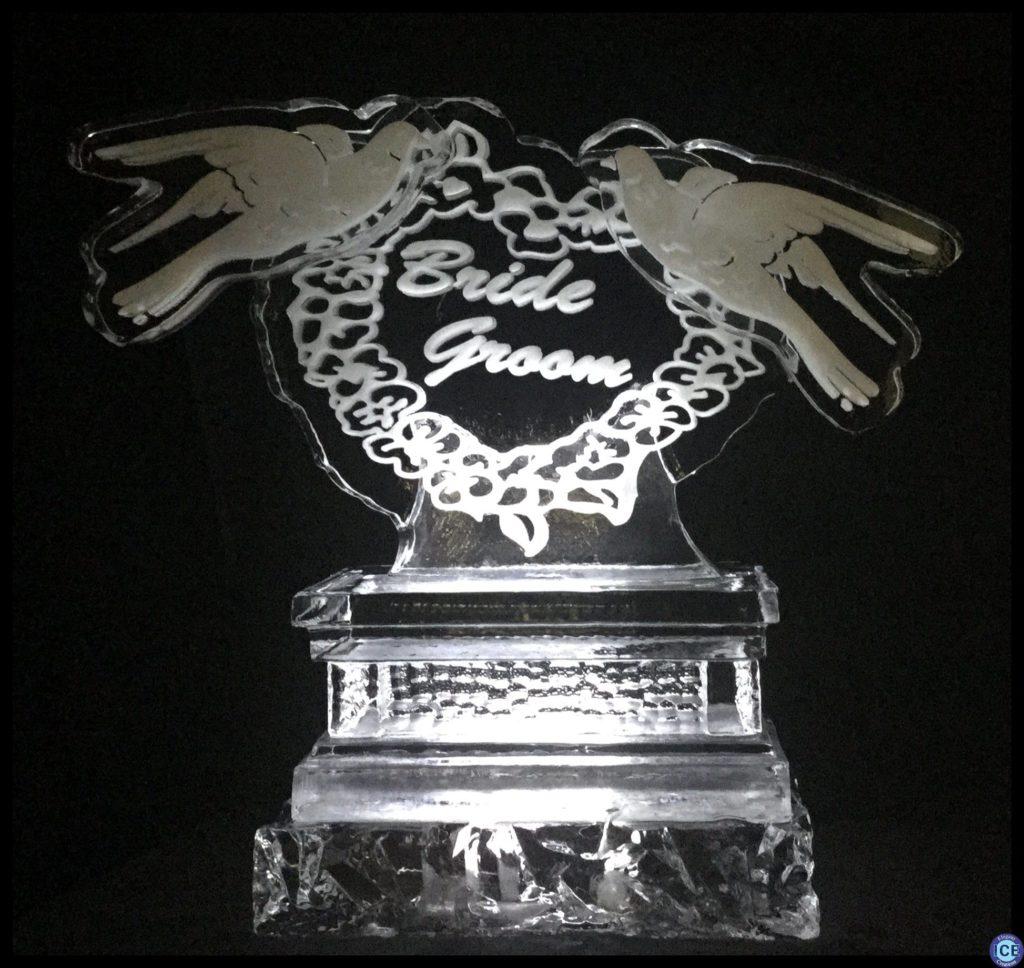 Wedding Ice Carvings – Elegant Ice Creations Inc.