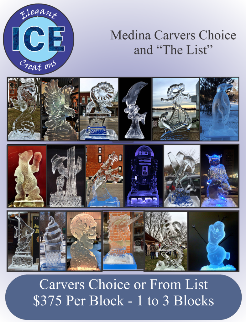 Medina Ice Carving Sponsor Form – Elegant Ice Creations Inc.